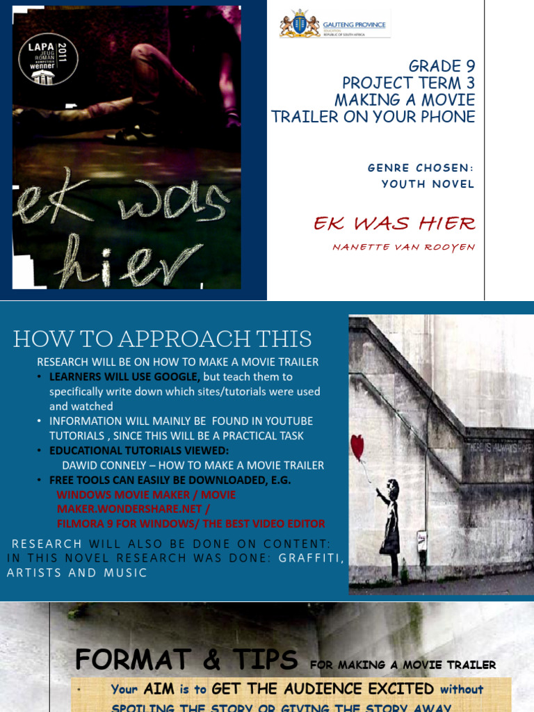 6 Making A Movie Trailer PP | PDF