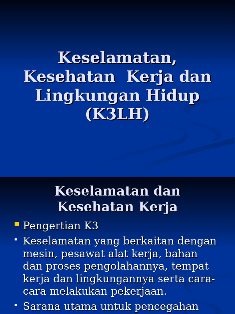 PPT k3lh Iik | PDF
