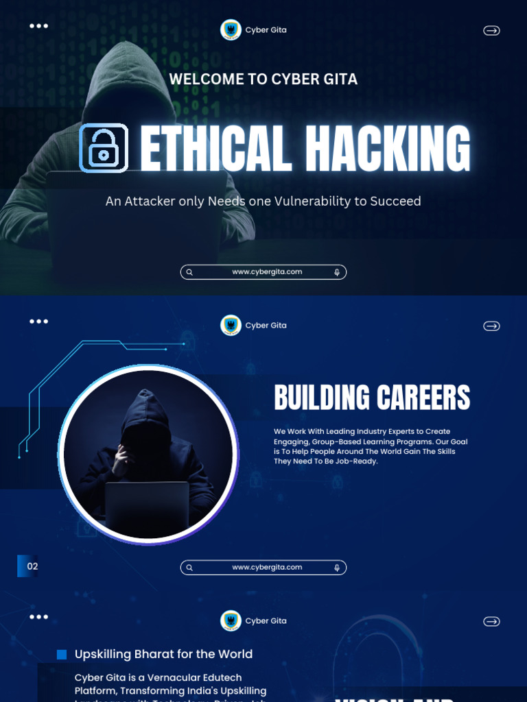 Ethical Hacking Course Details by Cyber Gita | PDF | Computers | Security