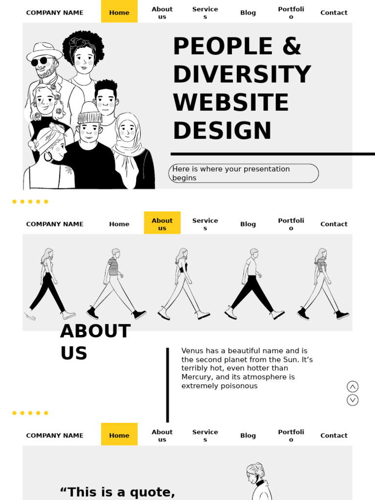 People Diversity Website Design | PDF