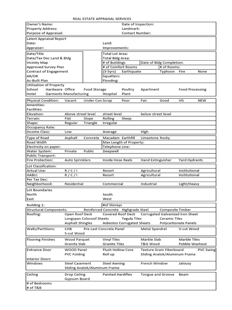 Field Document | PDF