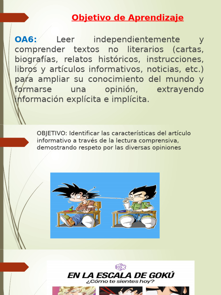 Oa6 - Articulo - Informativo 4 | PDF