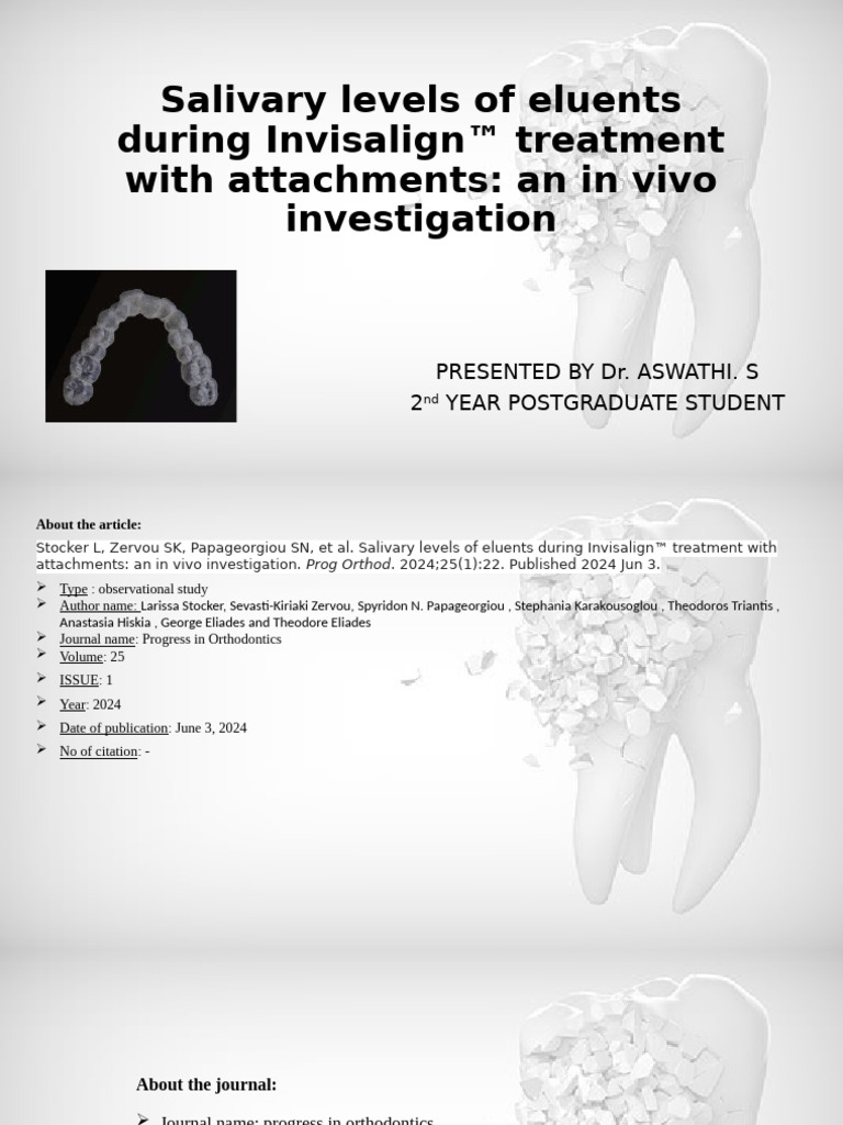 Aligner Attachments Eluents | PDF