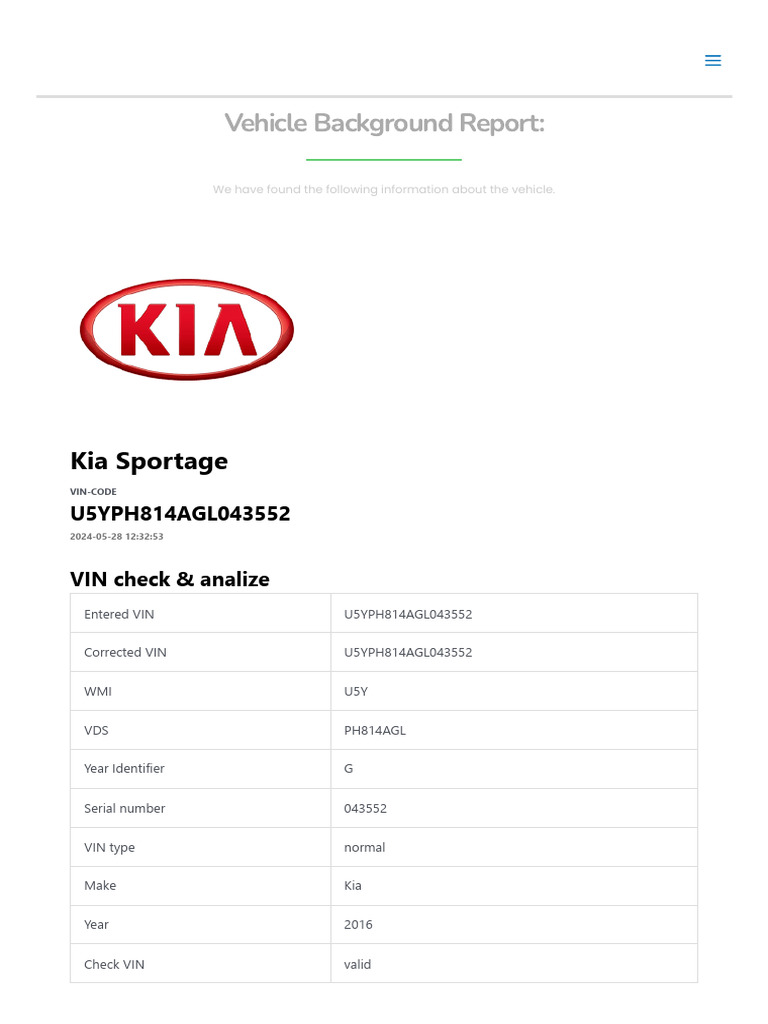 Raport KIA | PDF