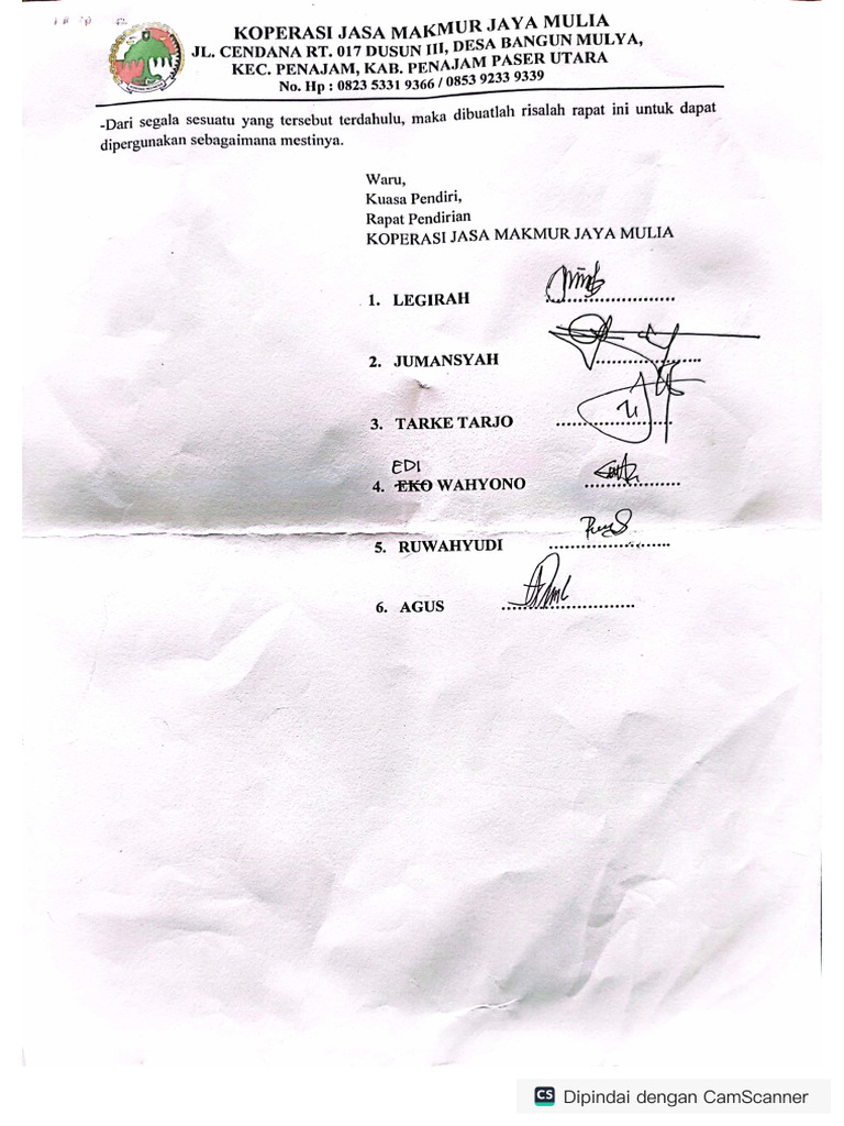 Daftar Anggota | PDF