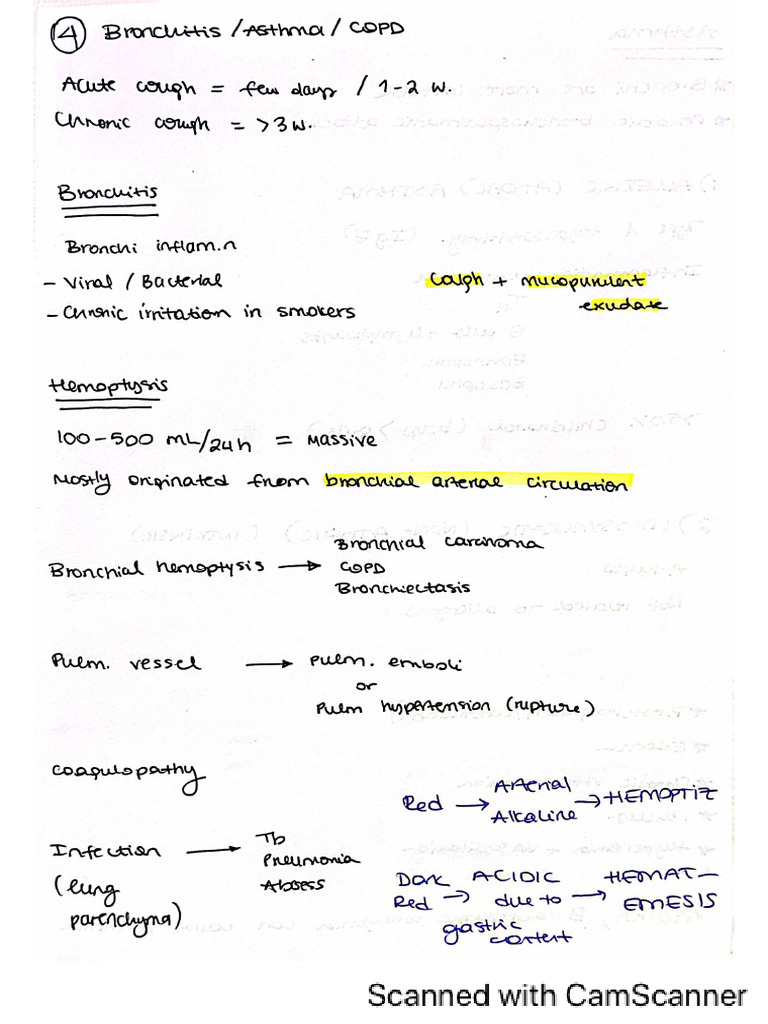 Bronch Asthma Copd | PDF