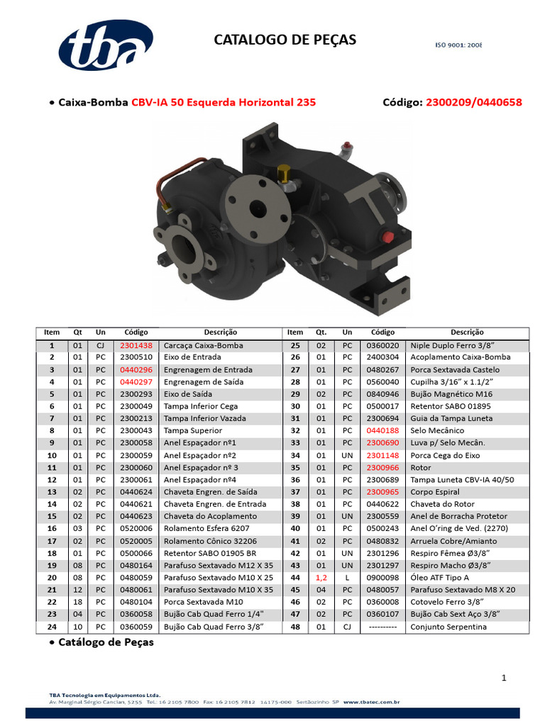 CBV-IA 50 Esquerda Horizontal 235 | PDF