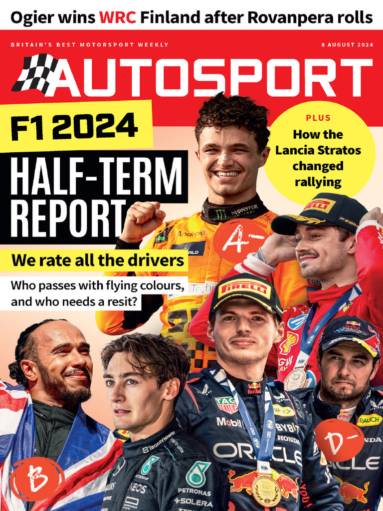 Autosport 8th August | PDF | Formula One | Formula Racing