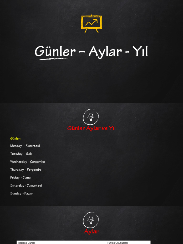 8 - Günler Aylar Ve Yıl | PDF