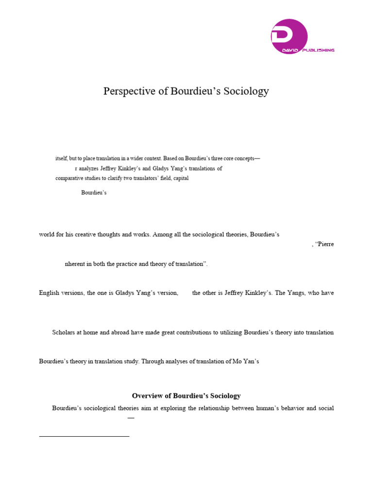 On The Two English Translations of Bian Cheng From The Perspective of ...