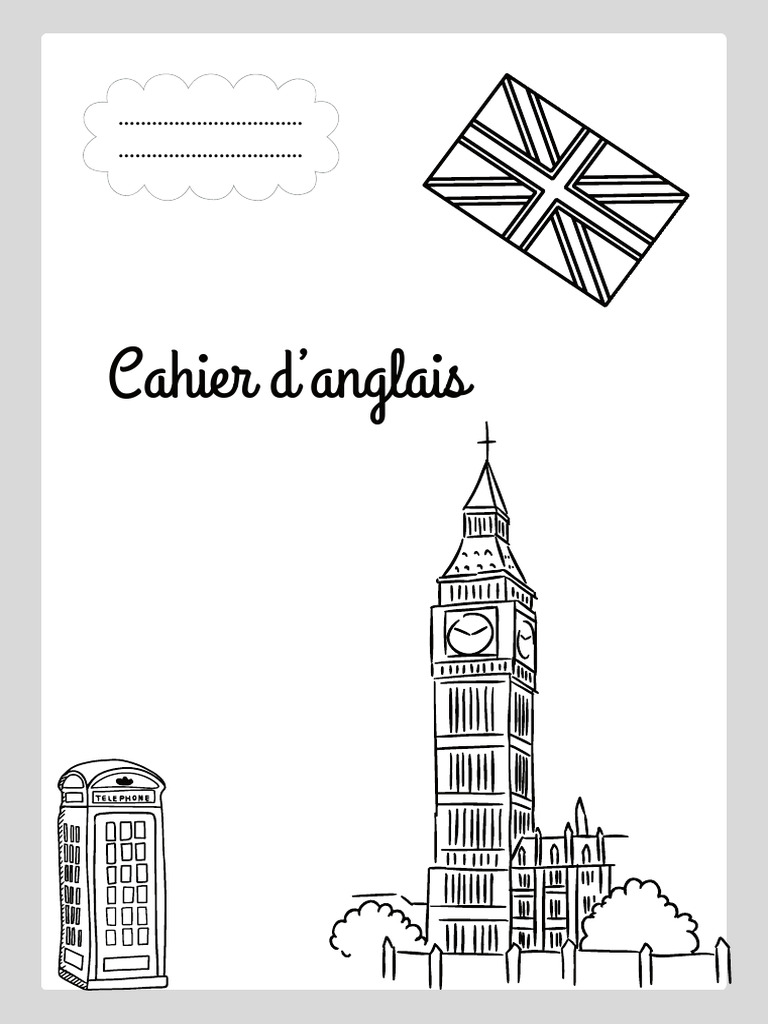 Cahier D'anglais | PDF