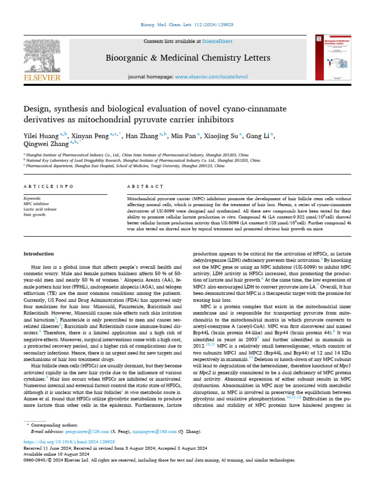Design Synthesis and Biological Evaluation of Novel C - 2024 ...