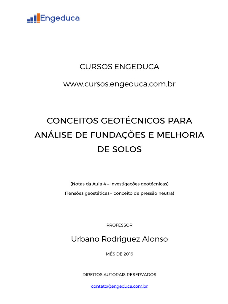Aula 4 - Tens Es Geost Ticas | PDF