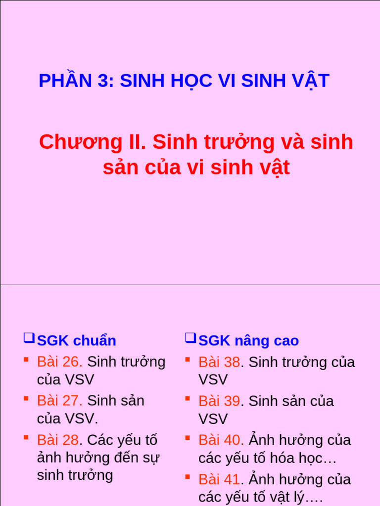 Bai Ging Sinh HC Di CNG S Sinh TR | PDF