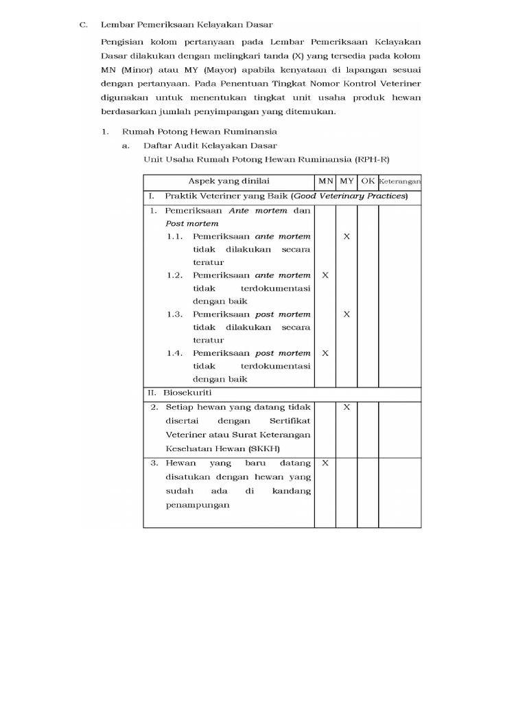 audit RPH-R dan RPU | PDF