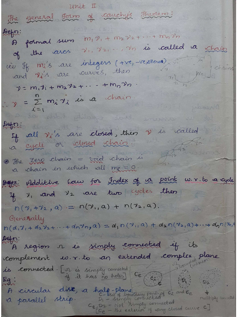 Complex Analysis Unit Ii | PDF