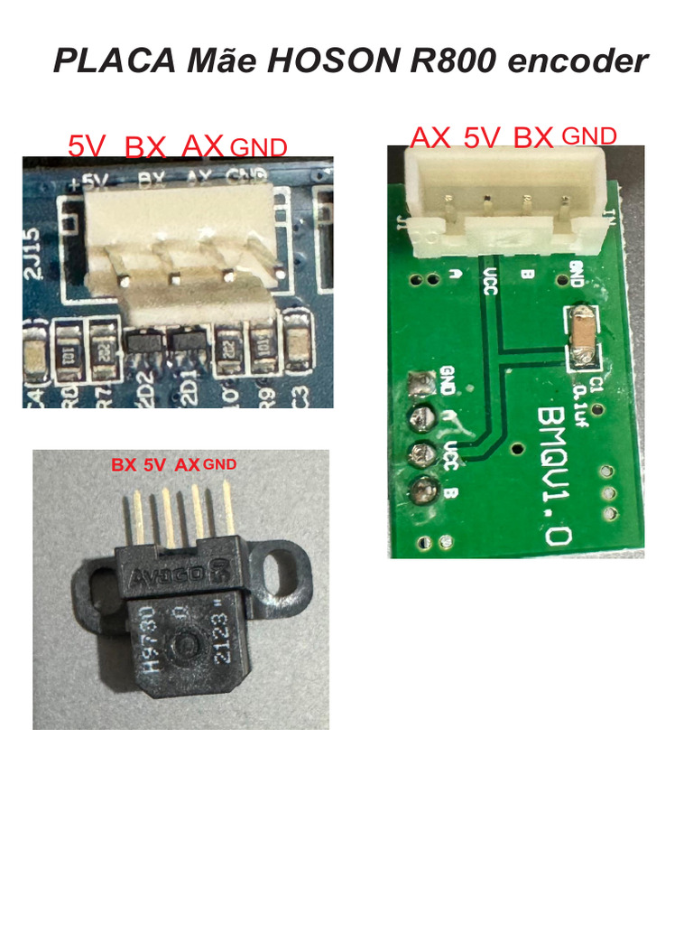 Ligaçao Encoder Hoson r800 | PDF