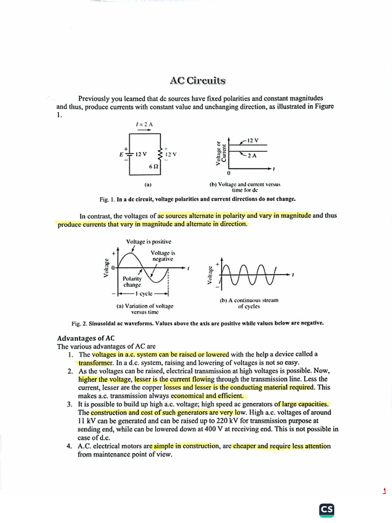 Circuits 2 Module | PDF