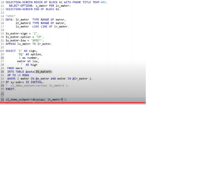Hana Open SQL Literals Example | PDF