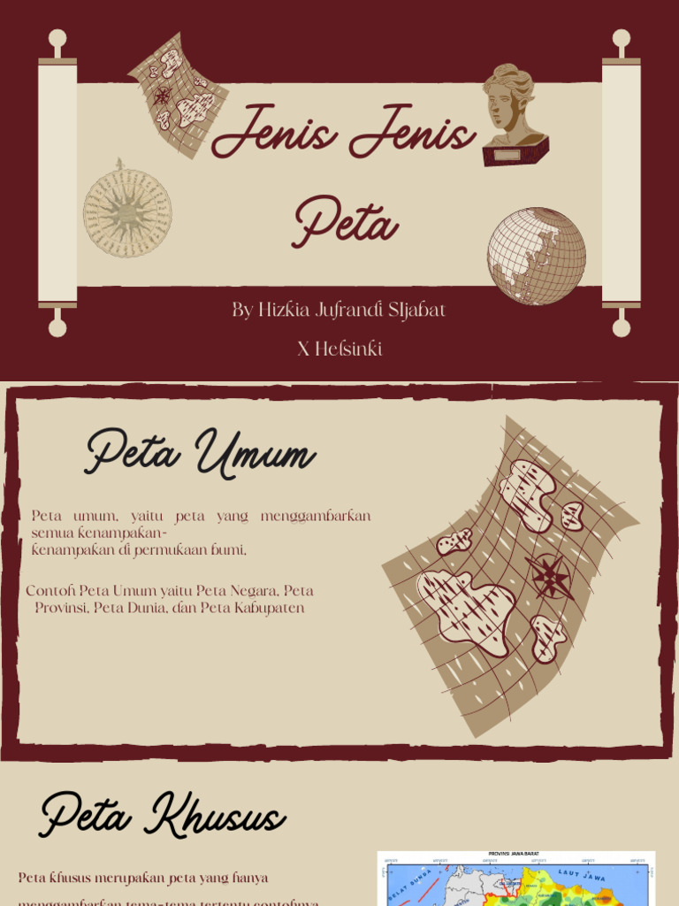 Jenis - Jenis Peta | PDF