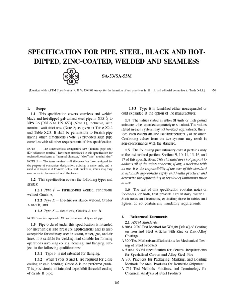 ASME IIA A053 | PDF