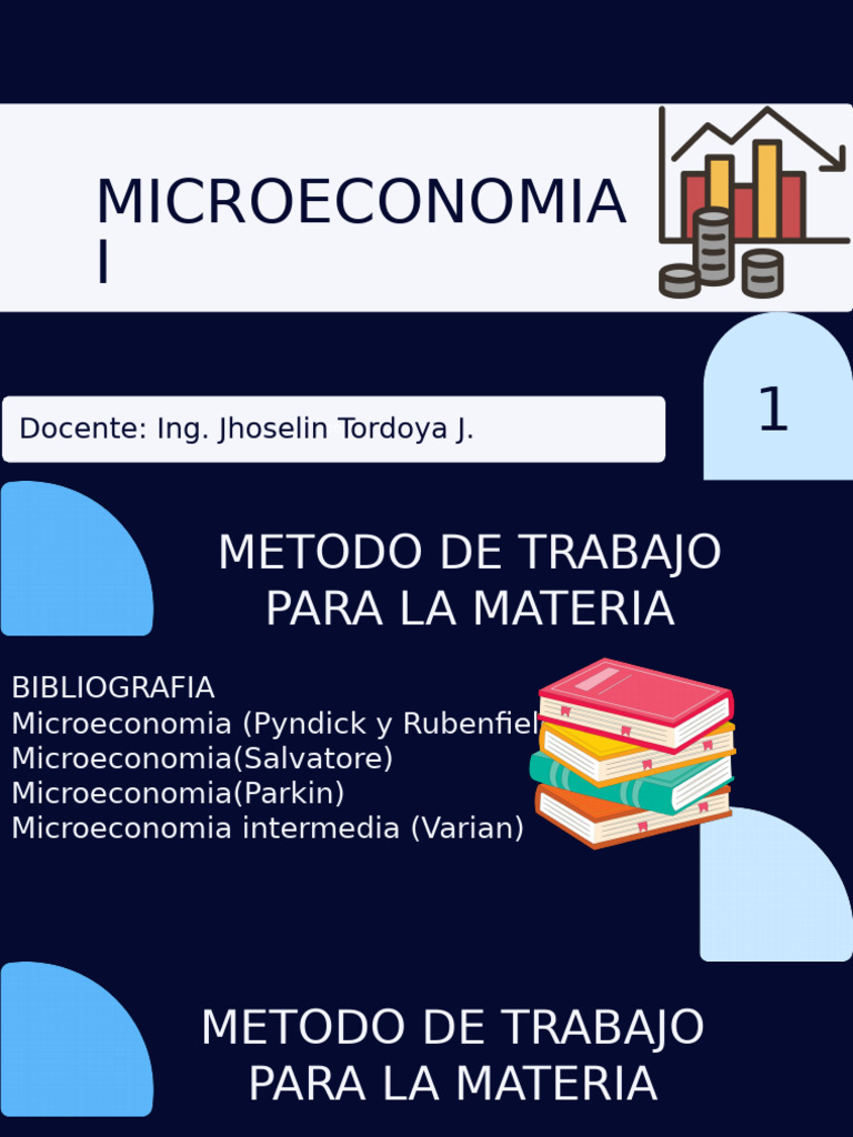 Microeconomia - Presentacion 1 | PDF