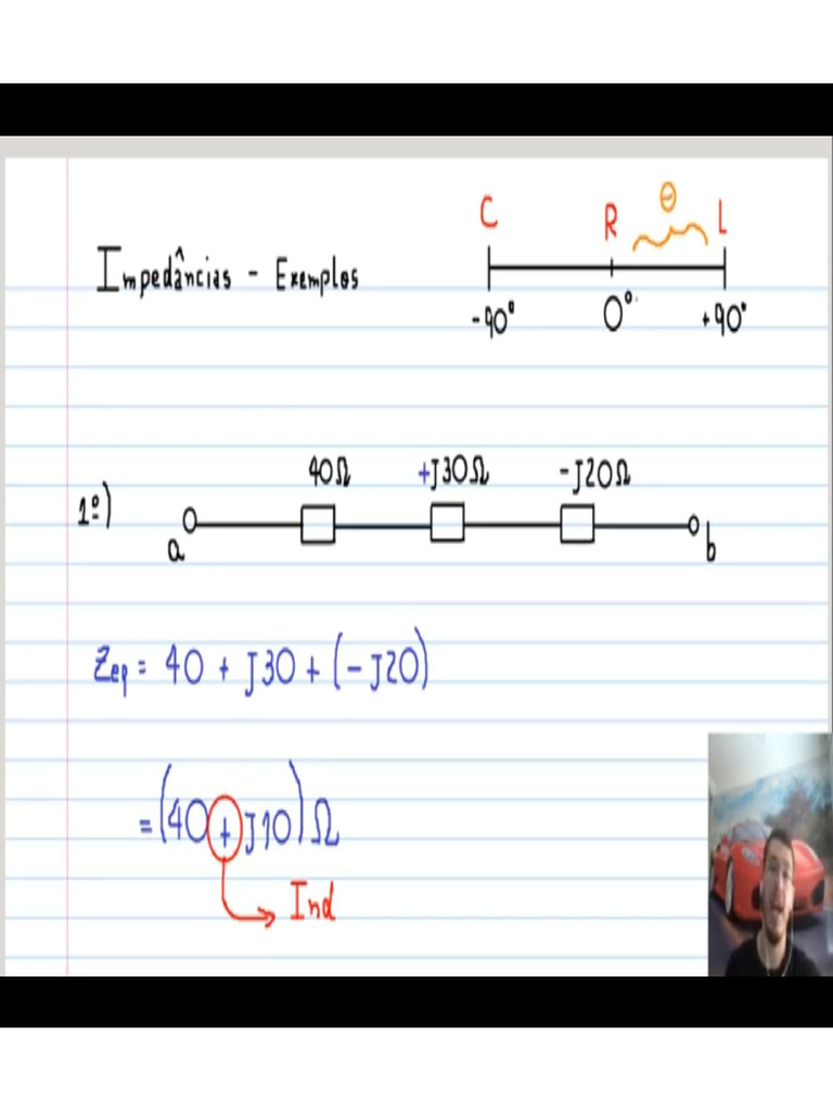 ckts2 Aula13 Impedancias Exerc Youtube | PDF