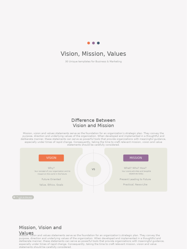 111 - PP Vision Mission Values | PDF