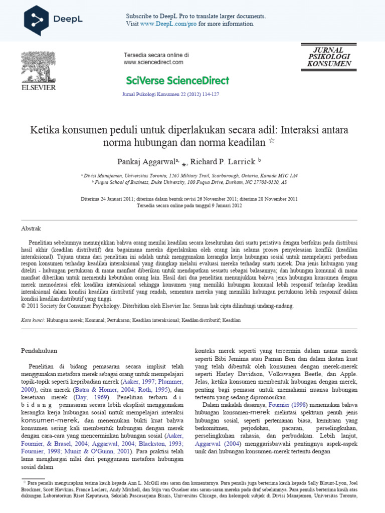 Jurnal Chapter 4 Social Market Norms Id | PDF