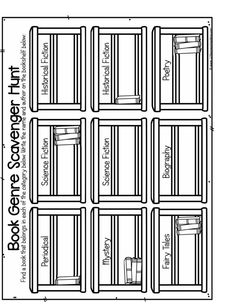 Library Scavenger Hunt | PDF