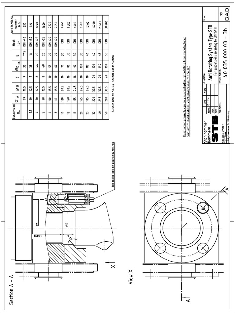 Hook Anti Rotating Systems | PDF