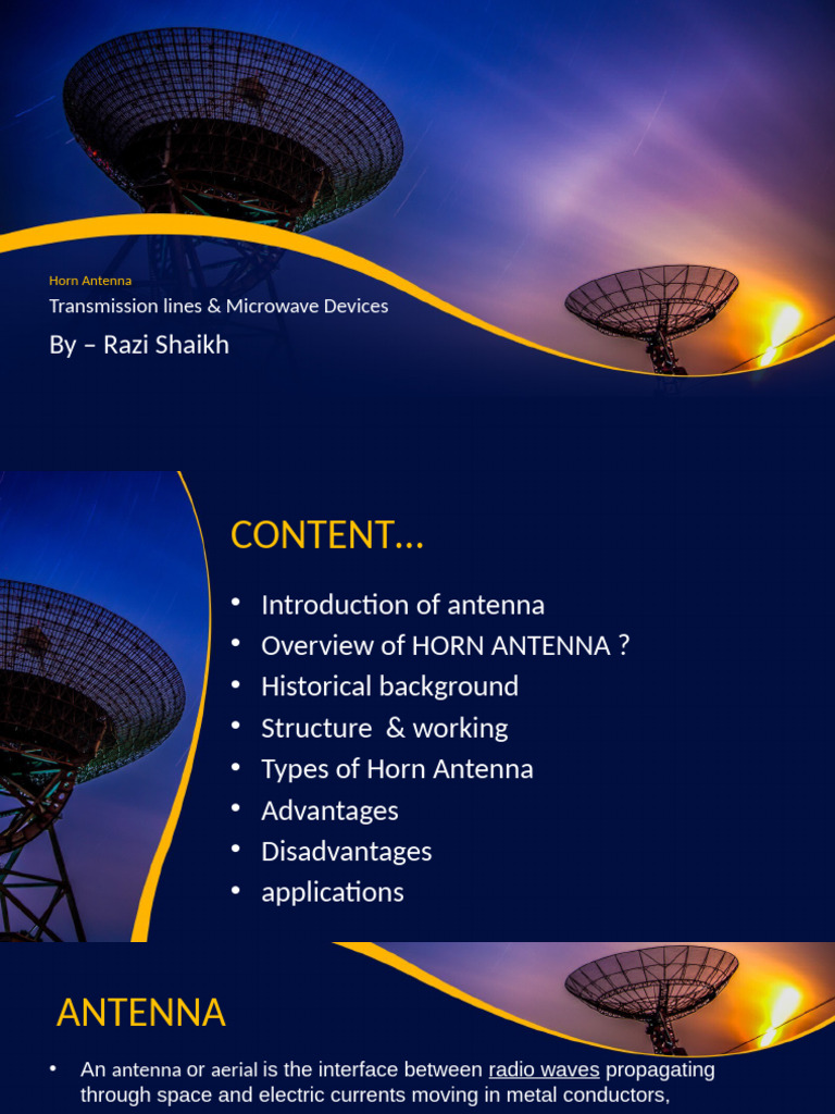 Horn Antenna Final | PDF