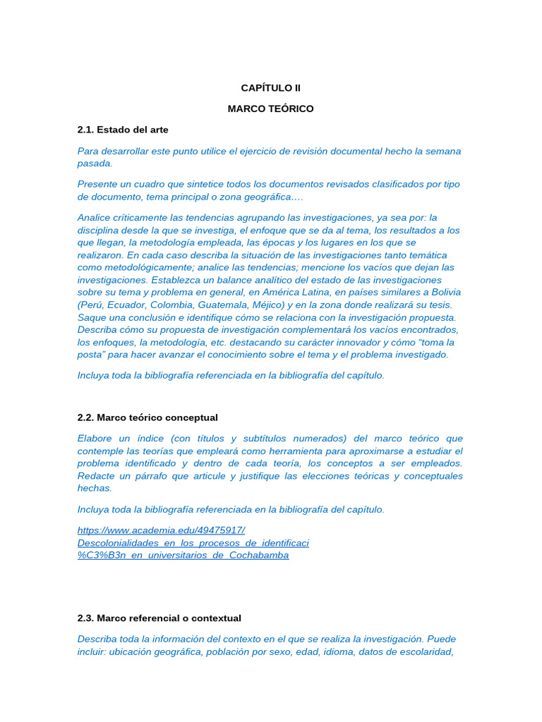 Esquema Capítulo 2 | PDF