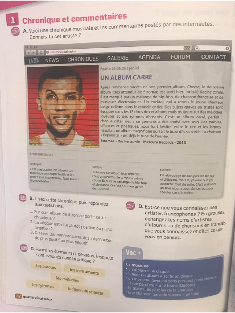 Ficha Stromae | PDF