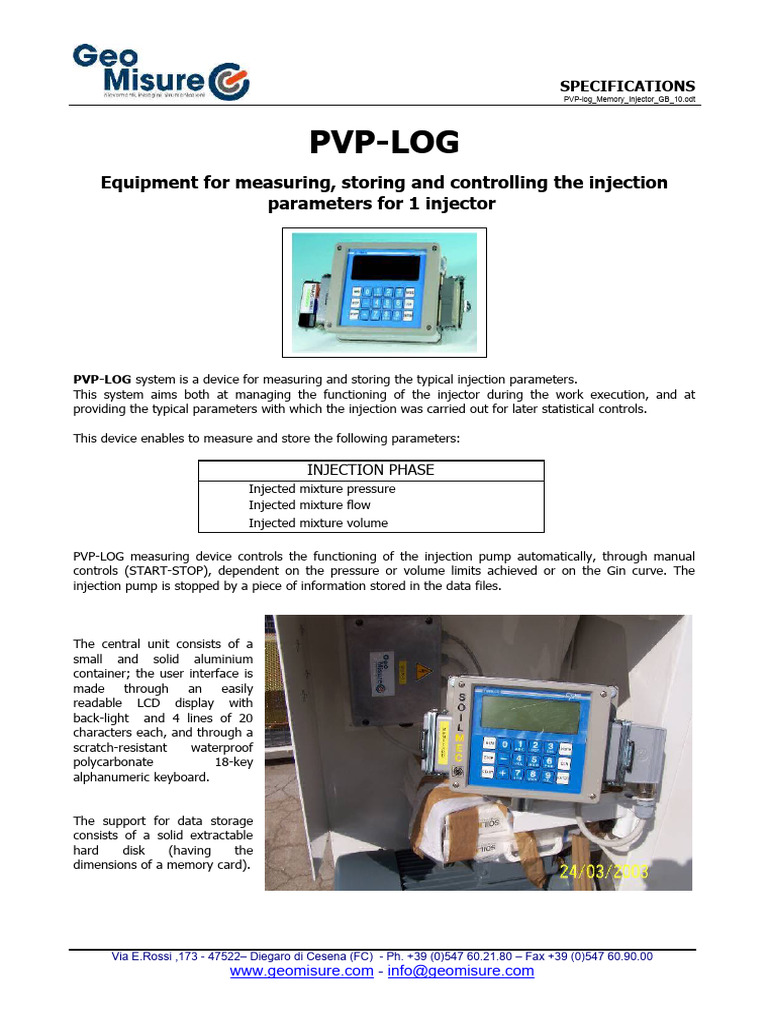 PVP-log Memory Injector GB 10 | PDF