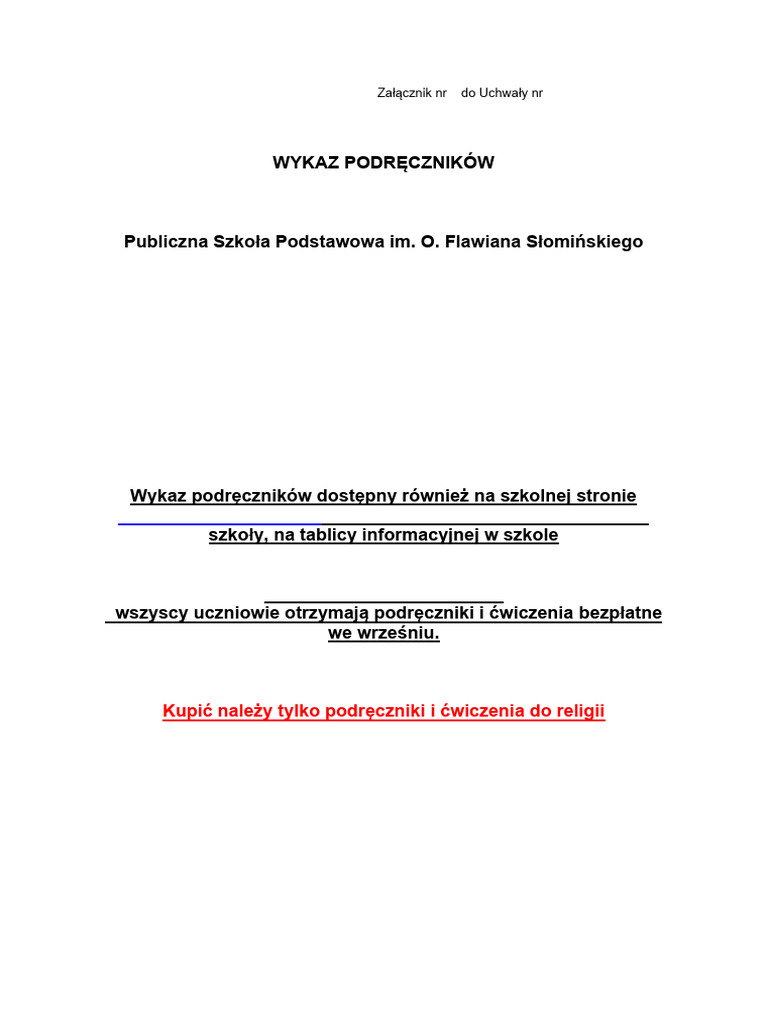 wykaz_podrecznikow_20242025 | PDF