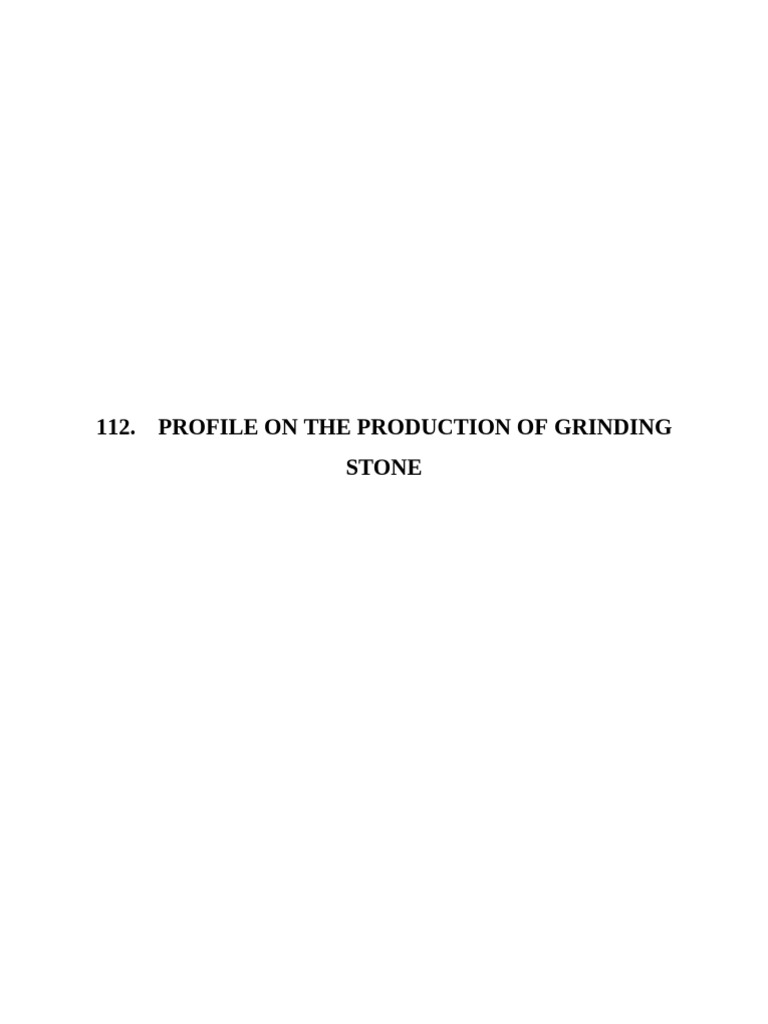 Grinding Stone | PDF