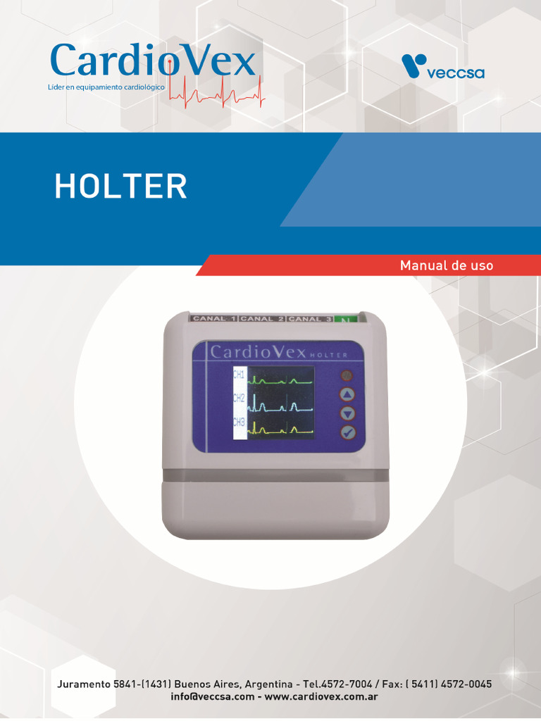CardioVex Holter Manual | PDF