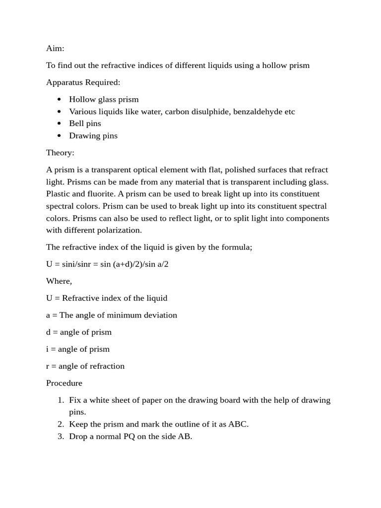 Physics First Draft | PDF
