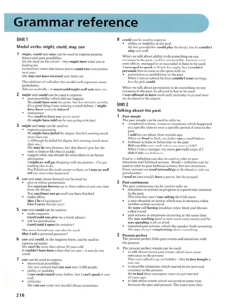 grammar reference | PDF
