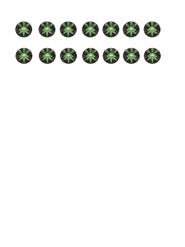 Necromunda Aztec Escher Token Sheet | PDF