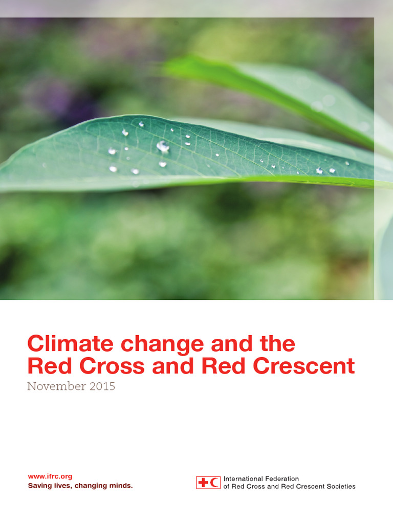 Climate Change and The Red Cross and Red Crescent | PDF