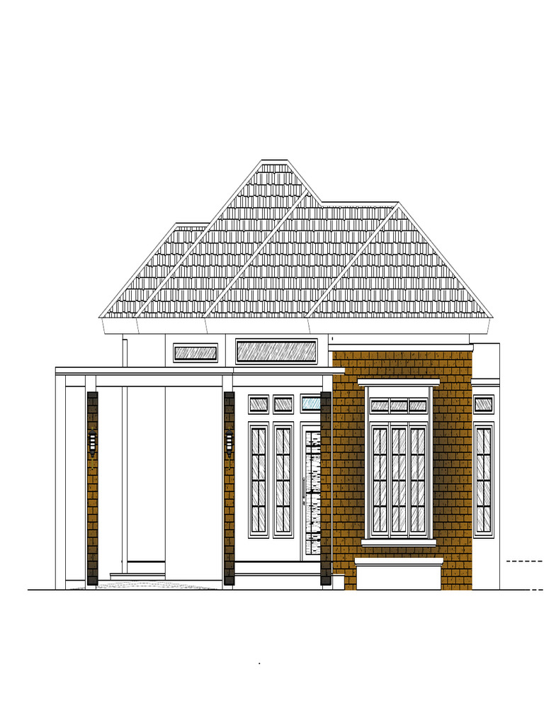 RMH Raihan-Model - PDF Tampak | PDF