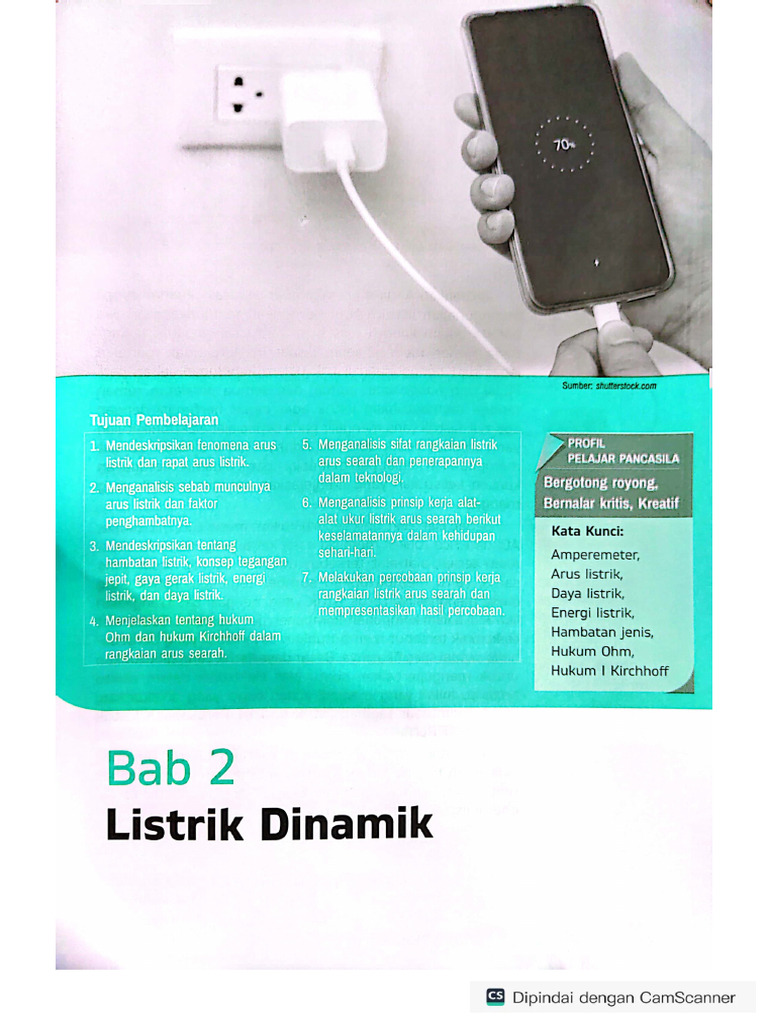 FISIKA - BAB 2 (Listrik Dinamik) | PDF