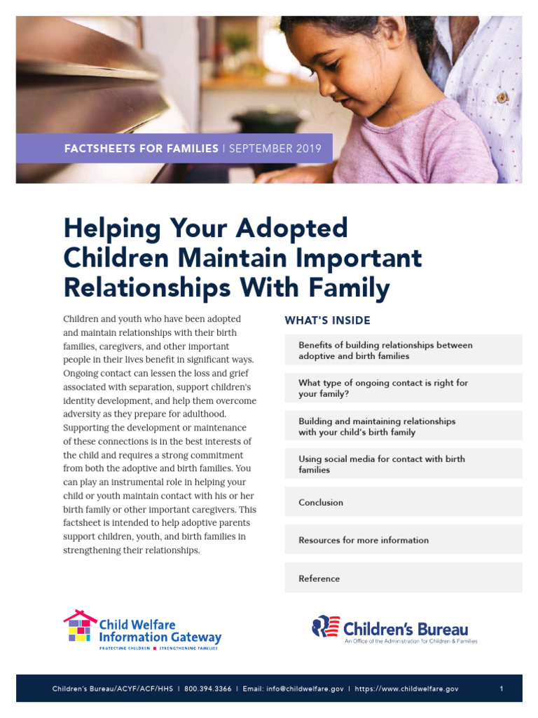 Adoptive Parents Questions | PDF
