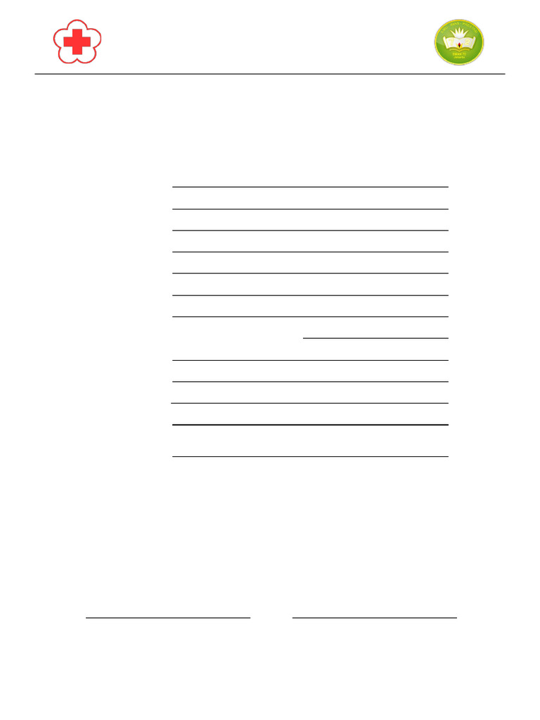 Formulir Pendaftaran Dan Surat Pernyataan PMR | PDF