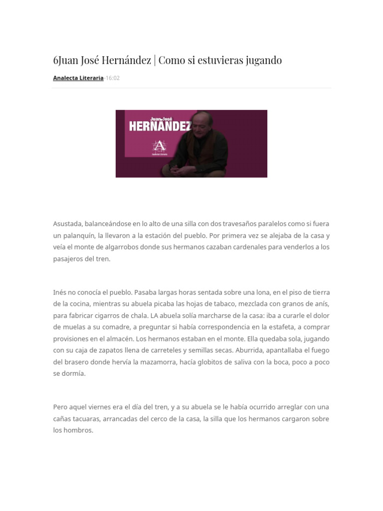 Cuentos de Tizón y Hernandez | PDF Cuentos de Tizón y Hernandez | PDF