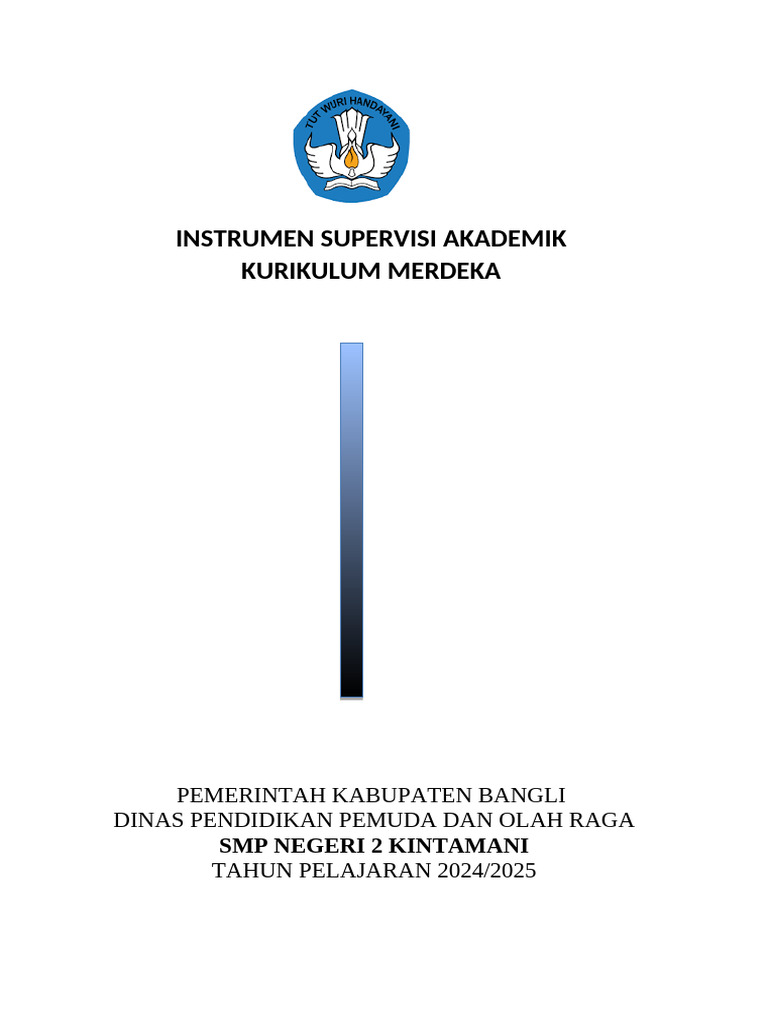 Instrumen Supervisi Akademik Kurmer | PDF