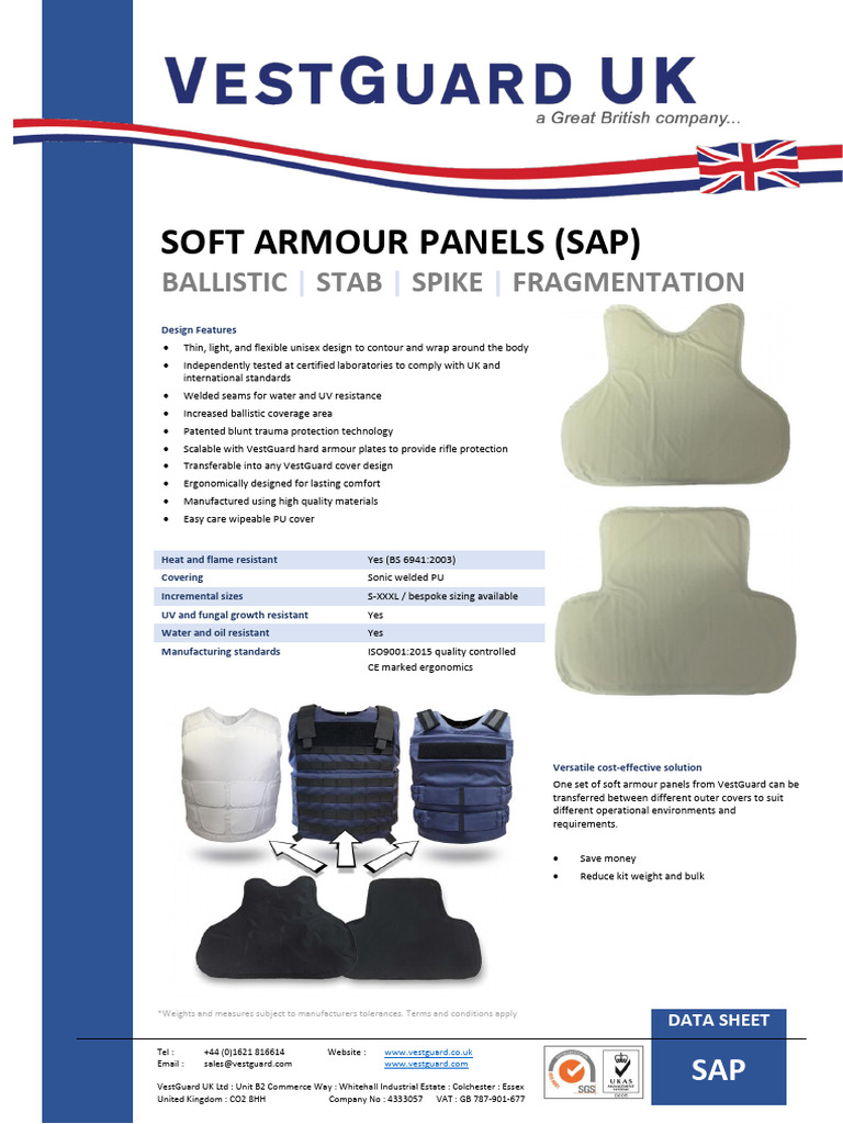 Data Sheet - SAP Soft Armour | PDF