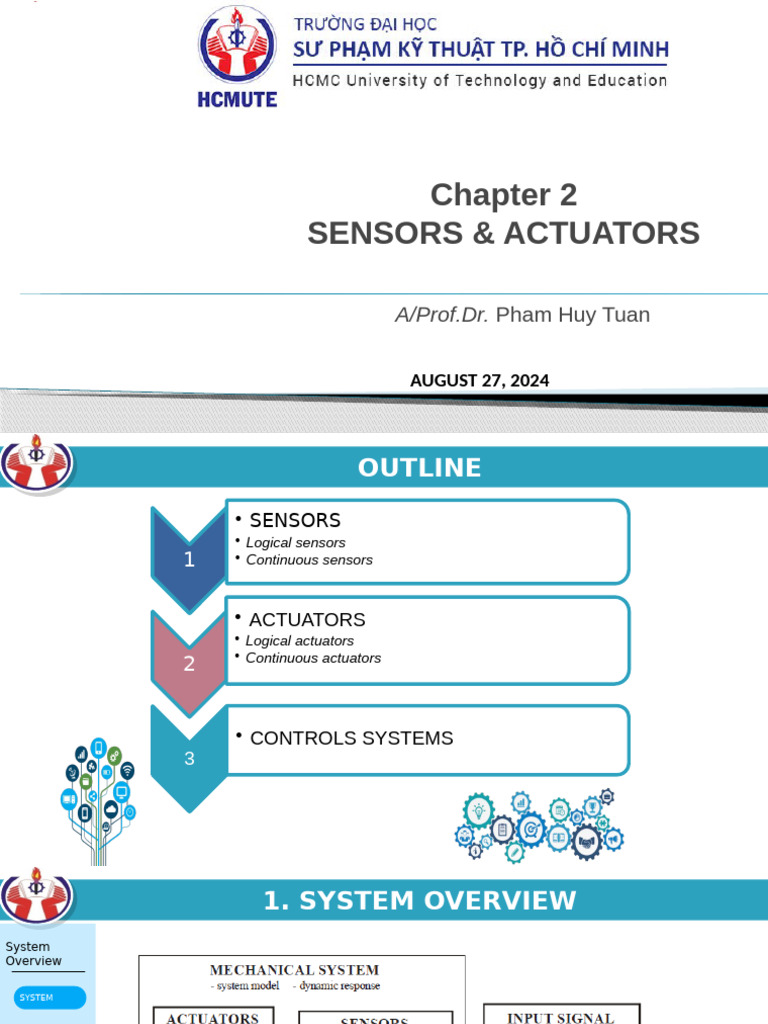Chapter 2. Sensors - Actuators (2021.03) | PDF